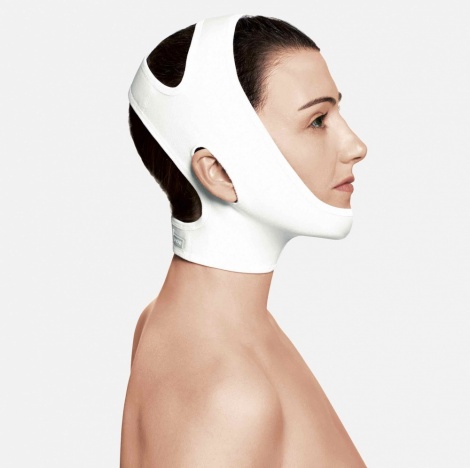 Facial compression garments, chin support band - RECOVA®